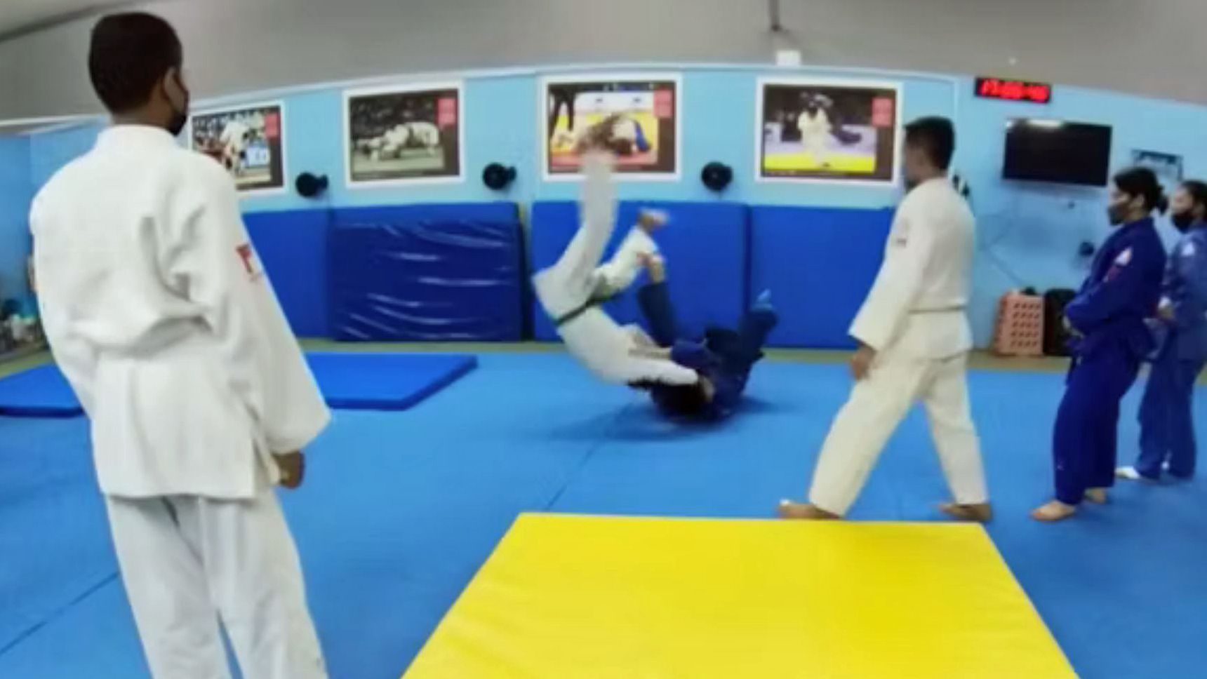 Yoko-Tomoe-Nage Practice - KL Judo