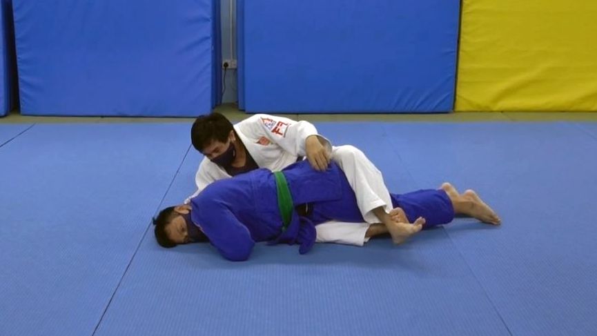 Tashiro's Leg Sankaku - KL Judo