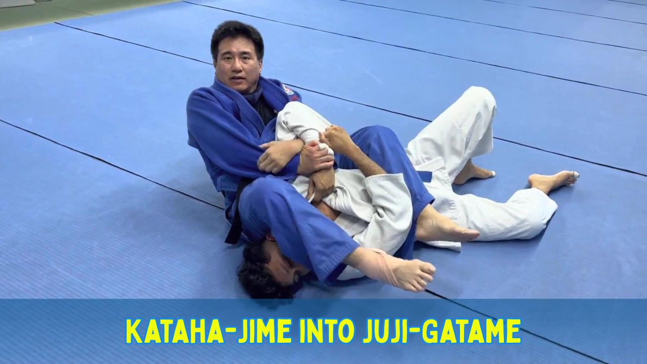 Kataha-Jime into Juji-Gatame - KL Judo