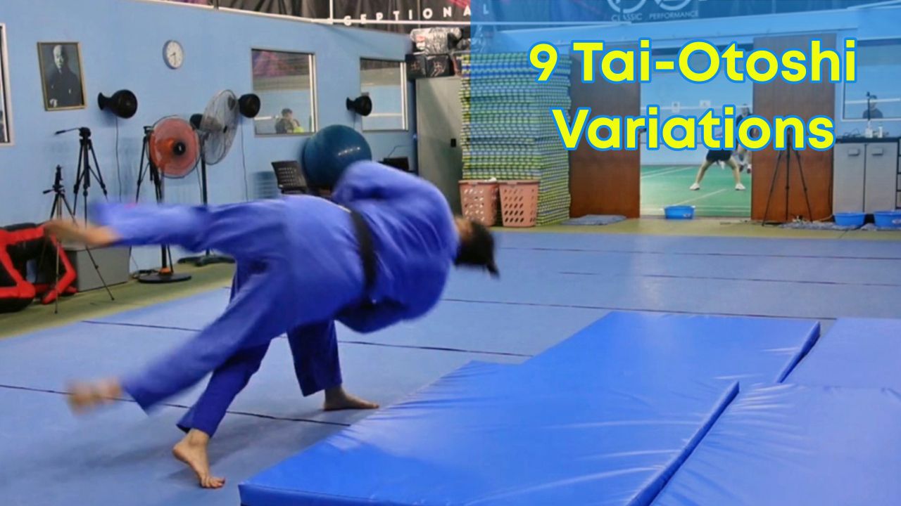 9 ways to do tai-otoshi - KL Judo