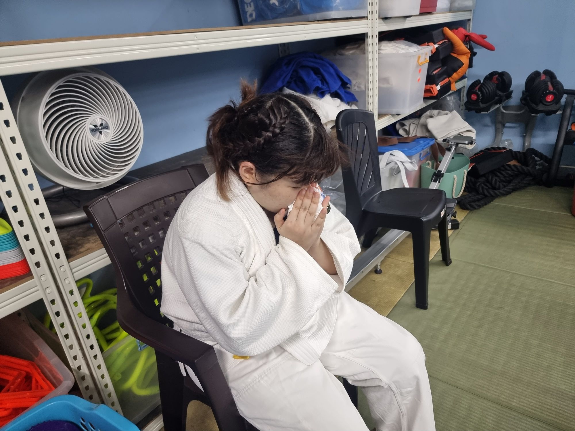 A bloody nose and a change of stance - KL Judo