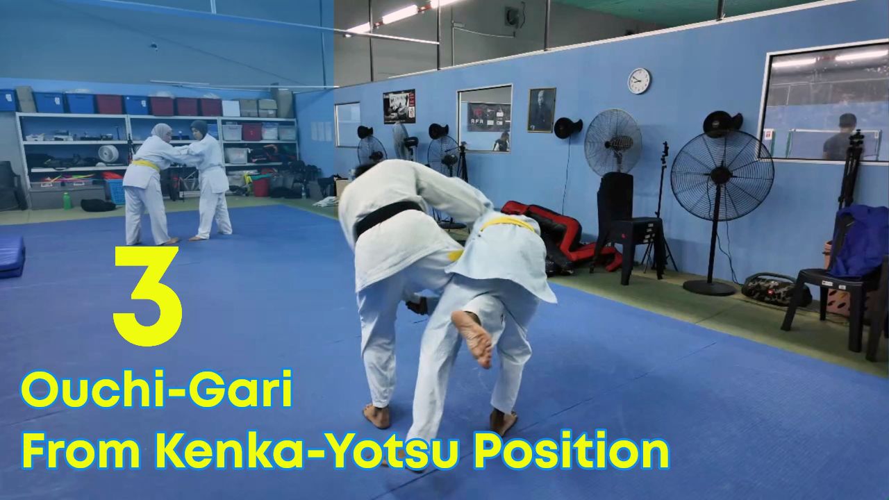 3 Ouchi-Garis from Kenka-Yotsu - KL Judo