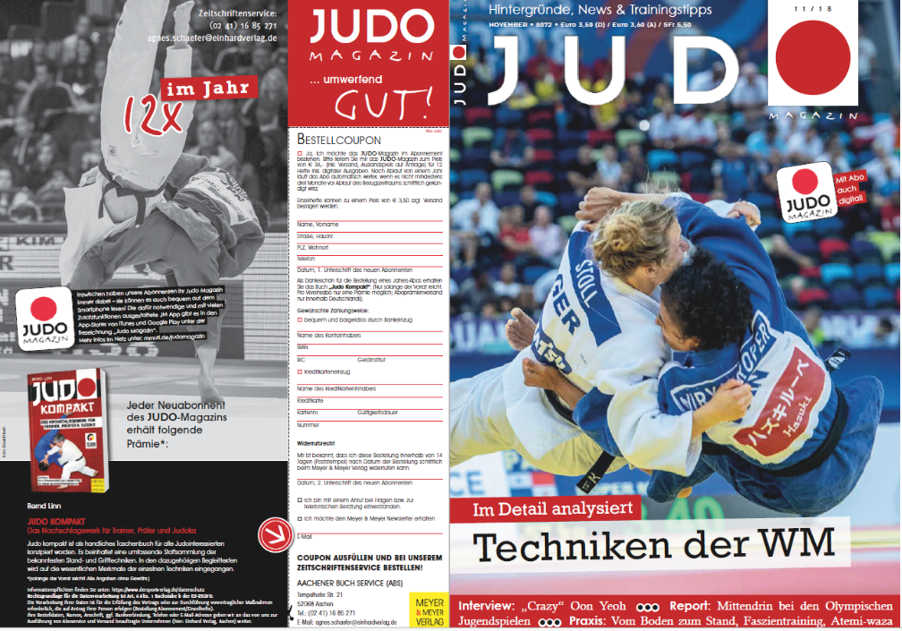 Interview with the German Judo Magazine - KL Judo